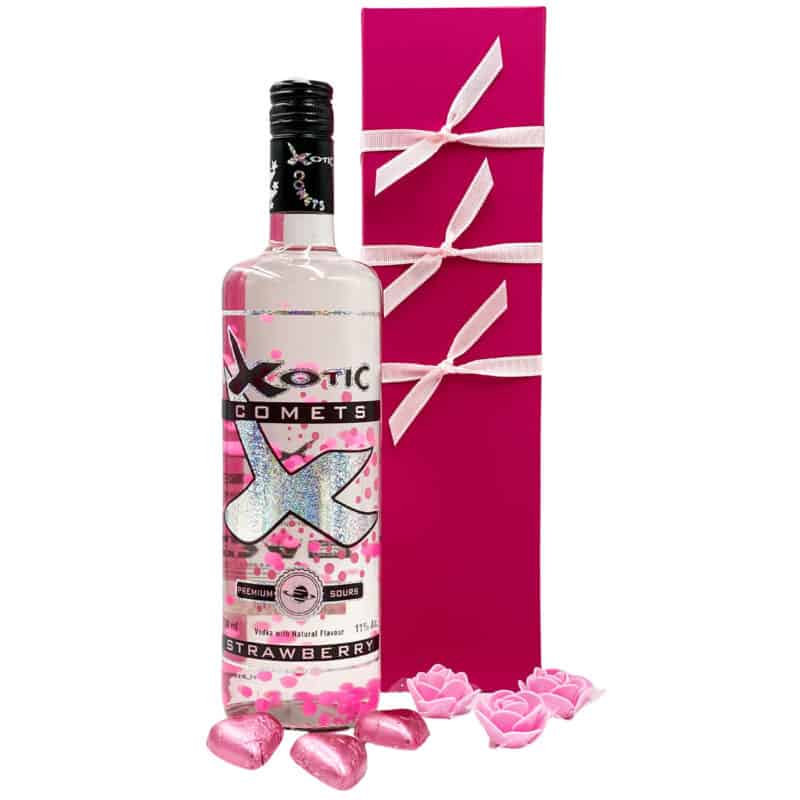 Xotic Comets Vodka Drink Strawberry